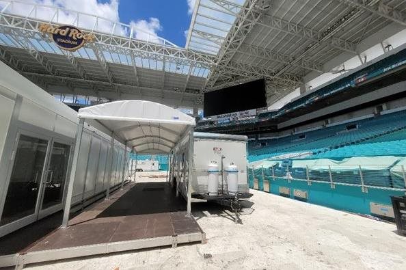 Temporary Kitchens For Motorsport Events | U.S. Mobile Kitchens