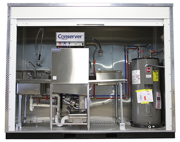 Dishwasher Skids: Dishwasher Skid Rental Sales | U.S. Mobile Kitchens