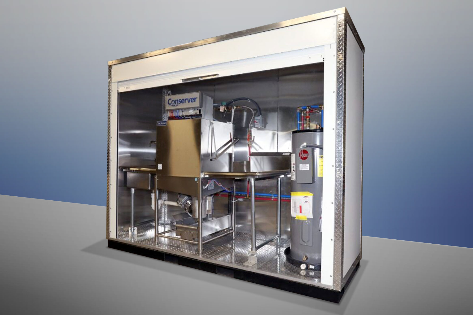 Dishwasher Skids: Dishwasher Skid Rental Sales | U.S. Mobile Kitchens