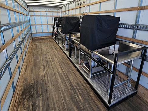 Dishwasher Skids Product Gallery | U.S. Mobile Kitchens