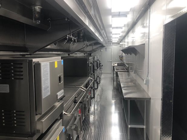 53' Food Prep Trailer Product Gallery | U.S. Mobile Kitchens