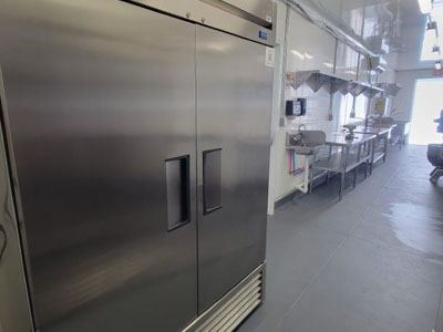 53' Food Prep Trailer Product Gallery | U.S. Mobile Kitchens