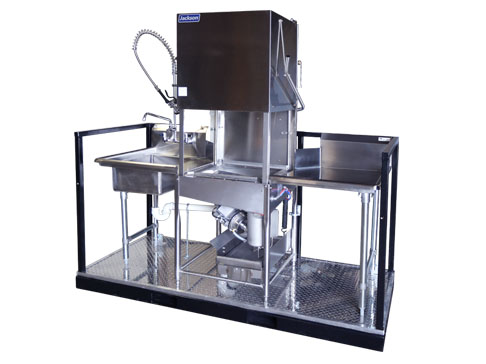 Dishwasher Skids Product Gallery | U.S. Mobile Kitchens