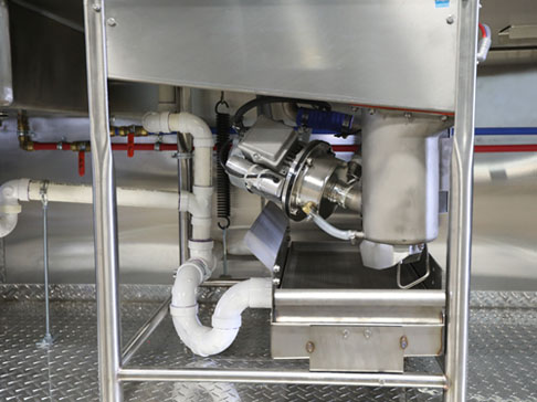 Dishwasher Skids Product Gallery | U.S. Mobile Kitchens